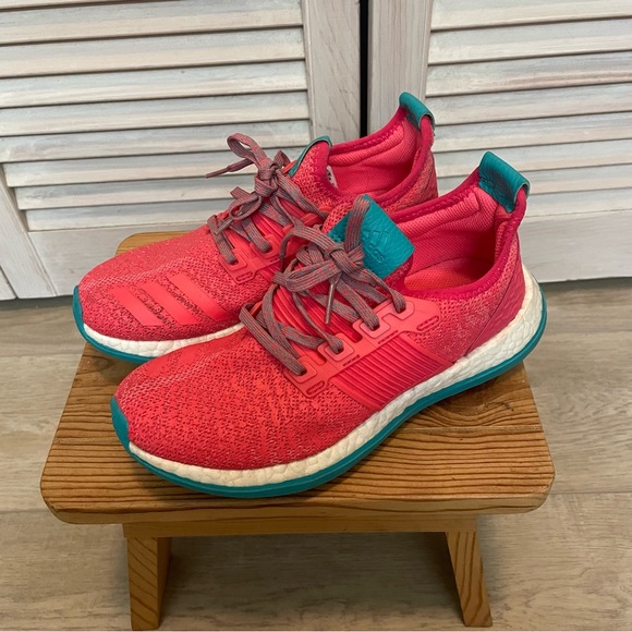 adidas | Shoes | Adidas Kids Running Shoe Pure Boost Zg Sun Glow Shock ...